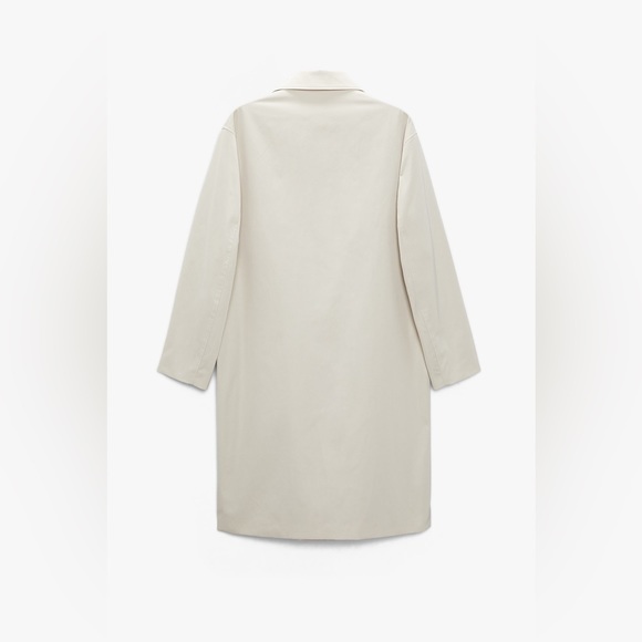 Zara | Jackets & Coats | Zara Oversized Water Repellent Trench Coat | Poshmark